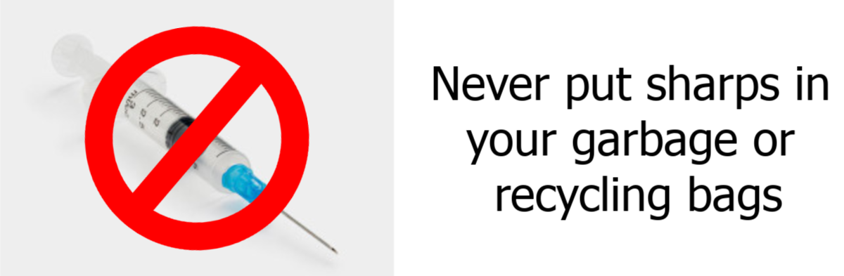 Notice to all residents: Sharps Disposal Guidelines | Municipality of ...