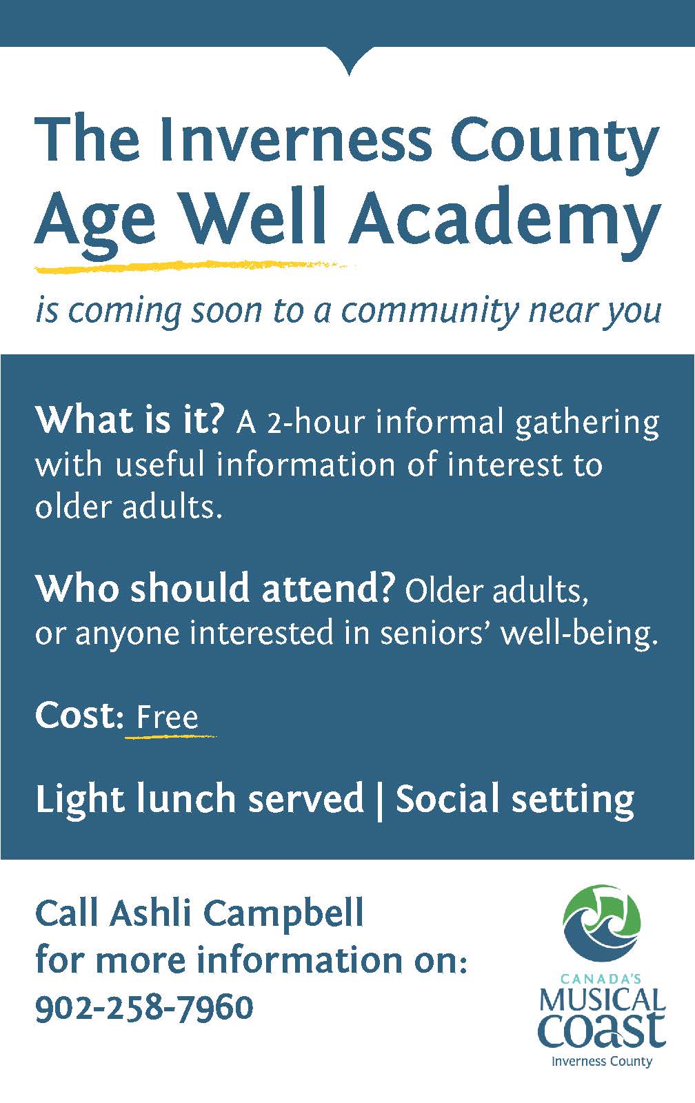 Aging well | Municipality of the County of Inverness